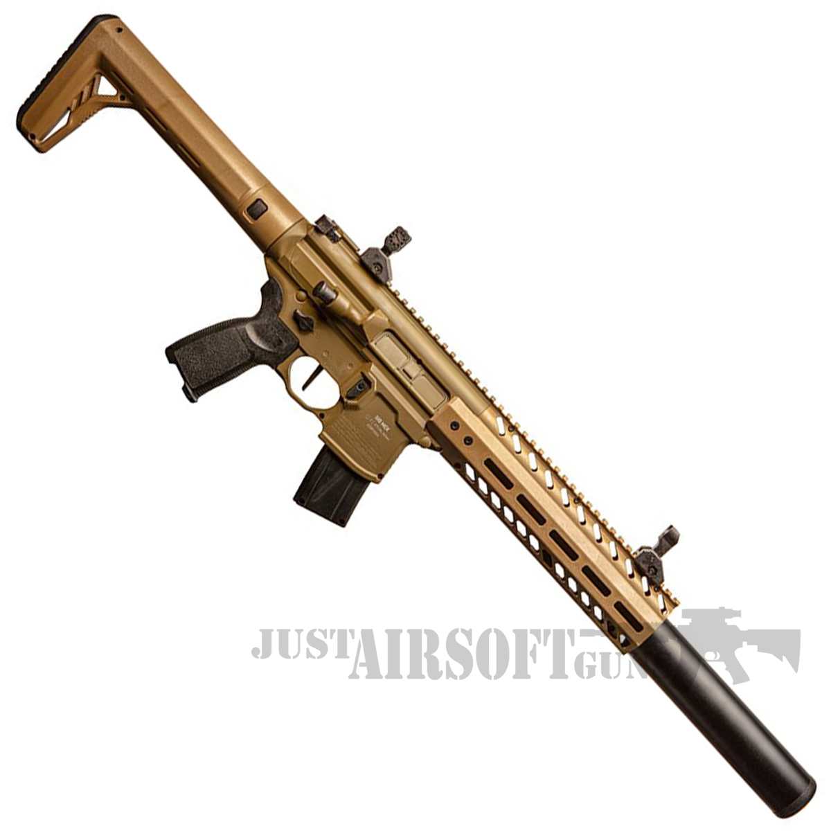 Sig Sauer Mcx Gen 2 Co2 Air Rifle Black 177 Cal 30 Rd Fde